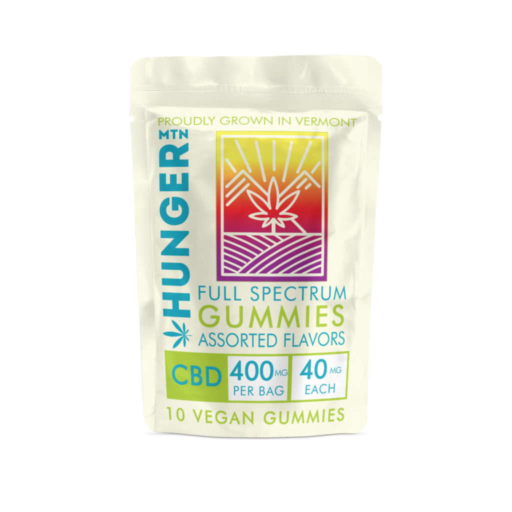 40mg CBD Vegan Gummies | Hunger Mountain Hemp